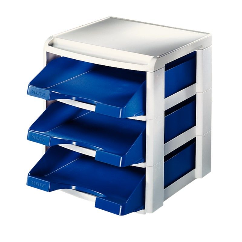 Leitz Plus 3-Schalen-Modul (komplett), blau — KounterPRO
